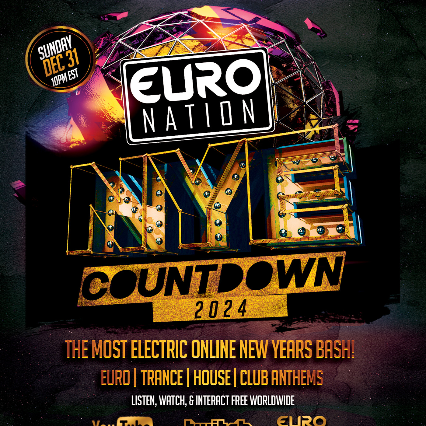 Episode 170: Euro Nation December 31, 2023 (NYE 2024 MIXDOWN) – Euro ...