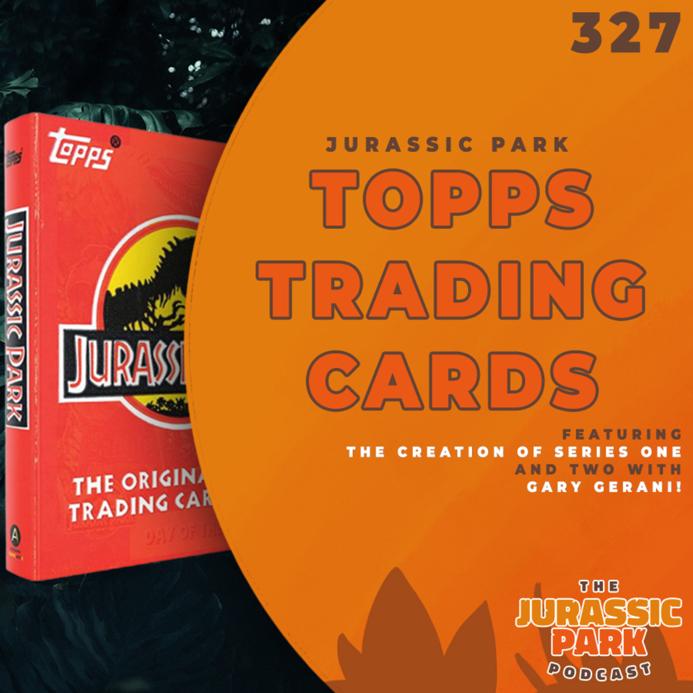 Visitors Center Topps Jurassic Park Trading Cards With Gary Gerani